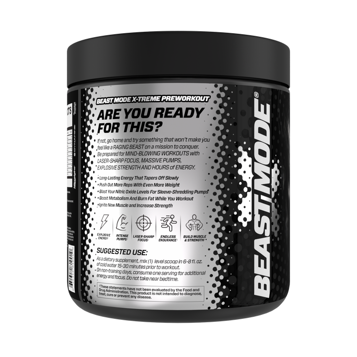 Beast Sports Nutrition-Beast Mode X Pre workout Rocket Pop 25 servings ...