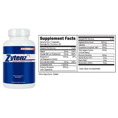 Original ZYTENZ 84 Capsules + SERUM Intensify Pleasure, Enhance Your S ...
